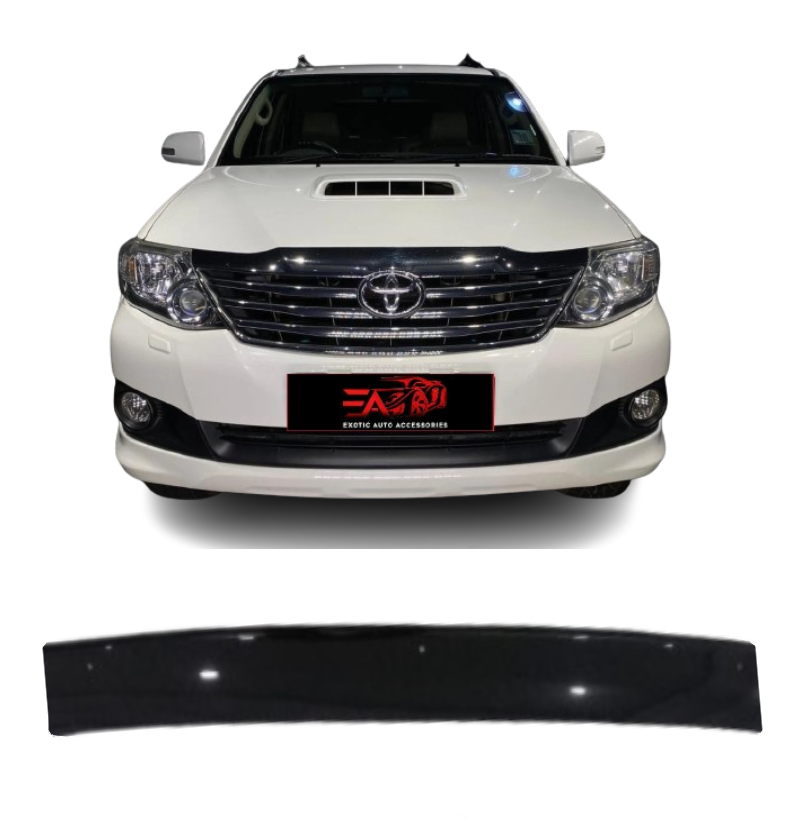 Toyota Fortuner Gloss Black bonnet guard 2012-2015 – Exotic Auto ...