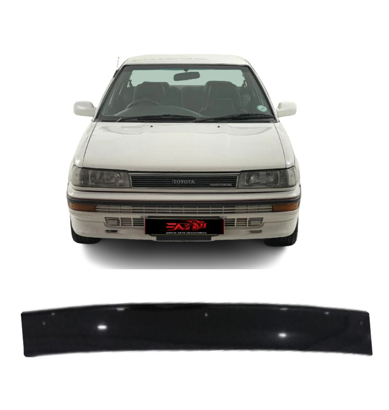 Toyota Corolla/Conquest Gloss Black bonnet guard 88-94 – Exotic Auto ...