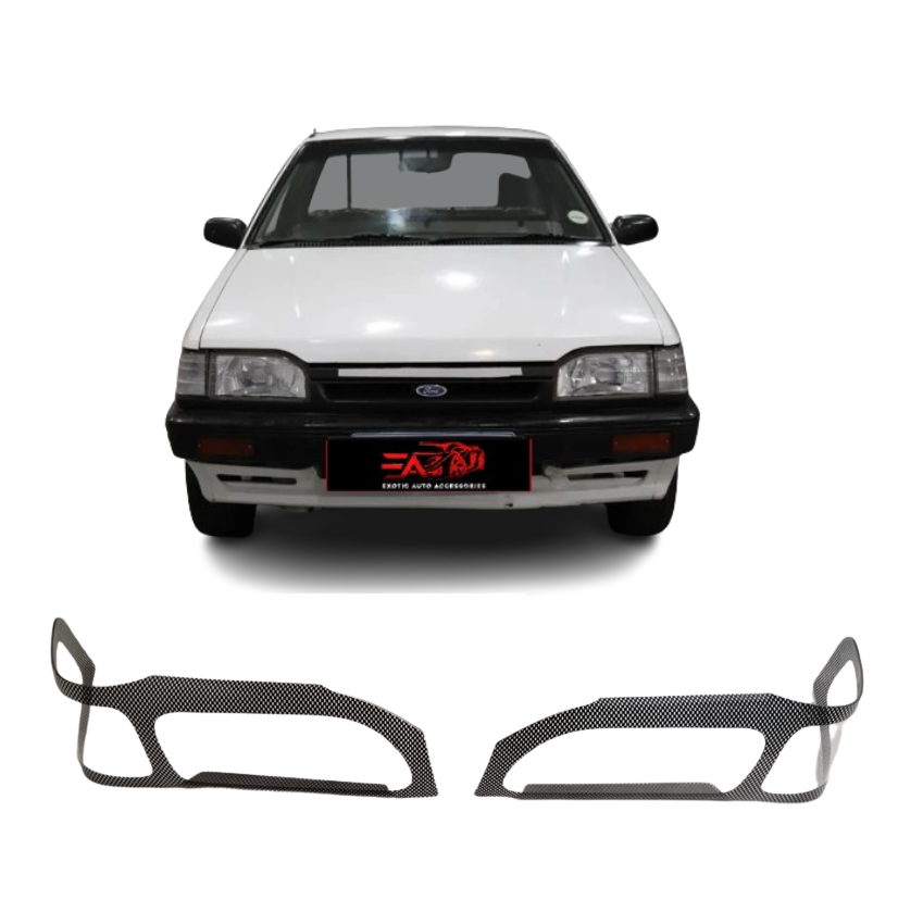 Ford Bantam/Mazda 323 carbon Headlight shields – Exotic Auto Accessories