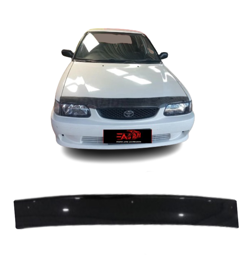 Toyota Tazz Gloss Black bonnet guard 2000+ – Exotic Auto Accessories