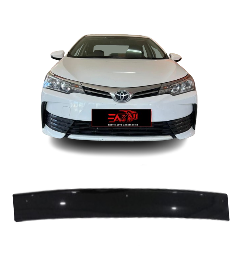 Toyota Corolla Gloss Black bonnet guard 2014-2021 – Exotic Auto Accessories