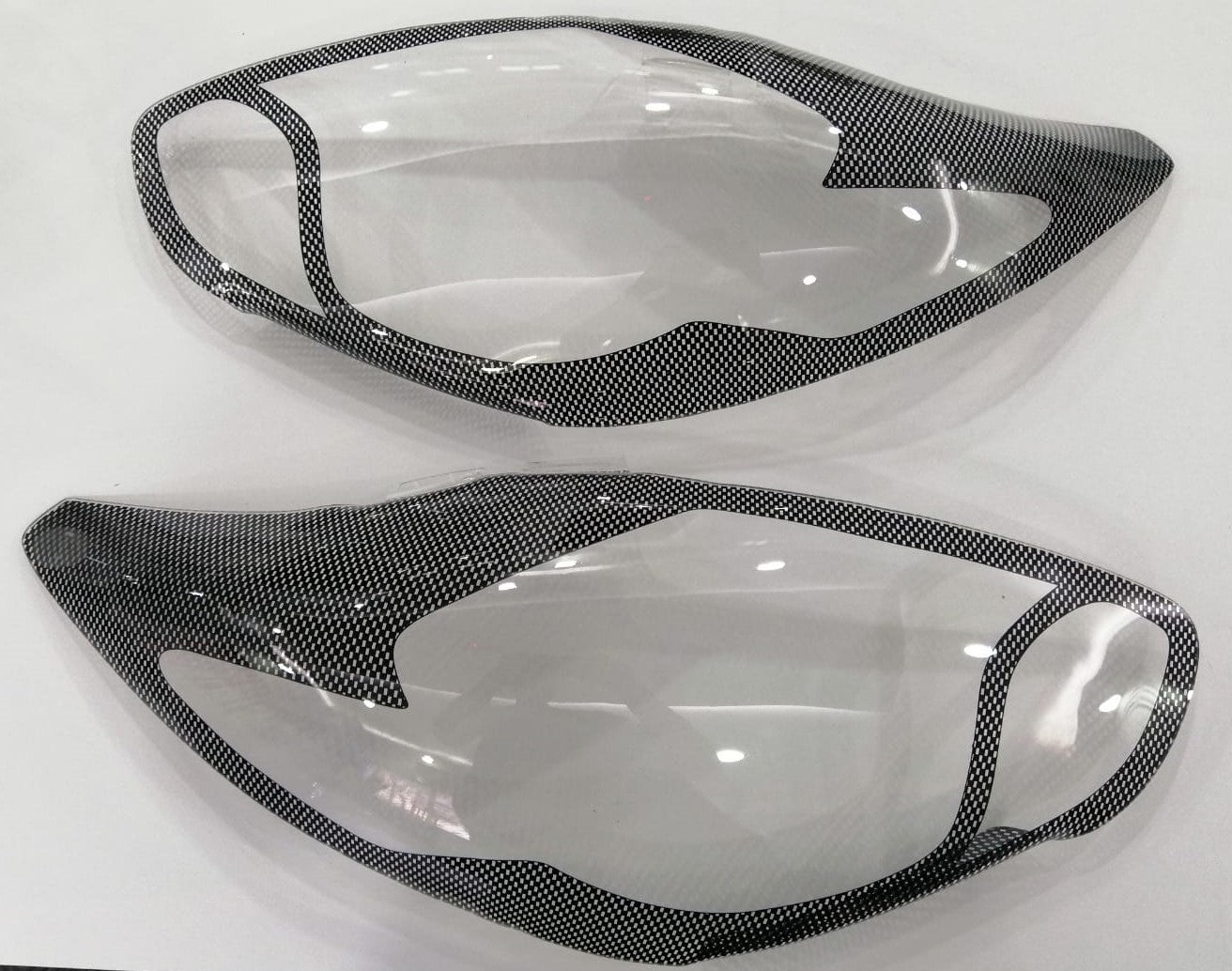 Ford Figo carbon Headlight shields 2010-2015 – Exotic Auto Accessories