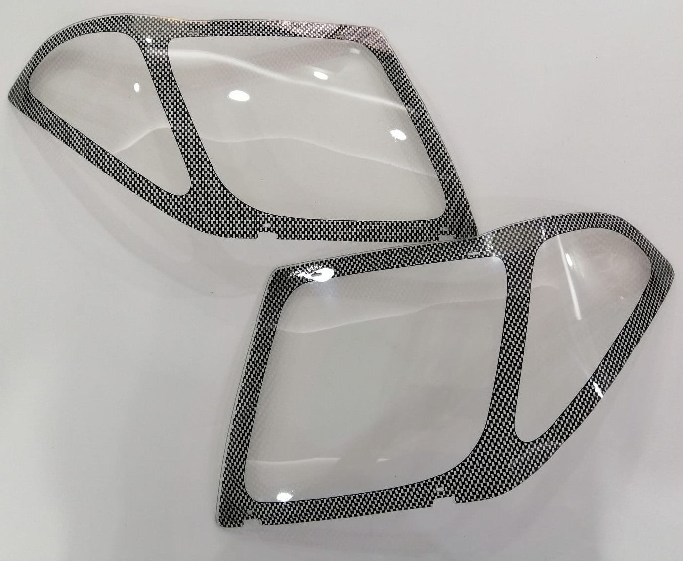 Nissan Navara carbon headlight shields 2005-2014 – Exotic Auto Accessories