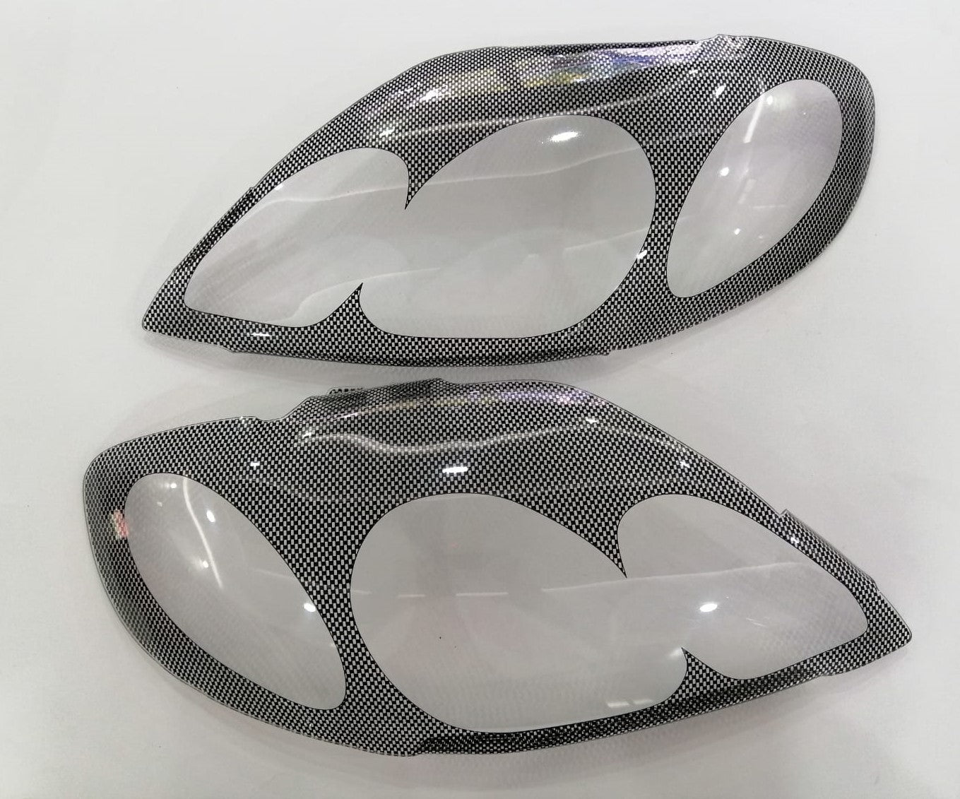 Toyota Corolla carbon Headlight shields 02-06 – Exotic Auto Accessories